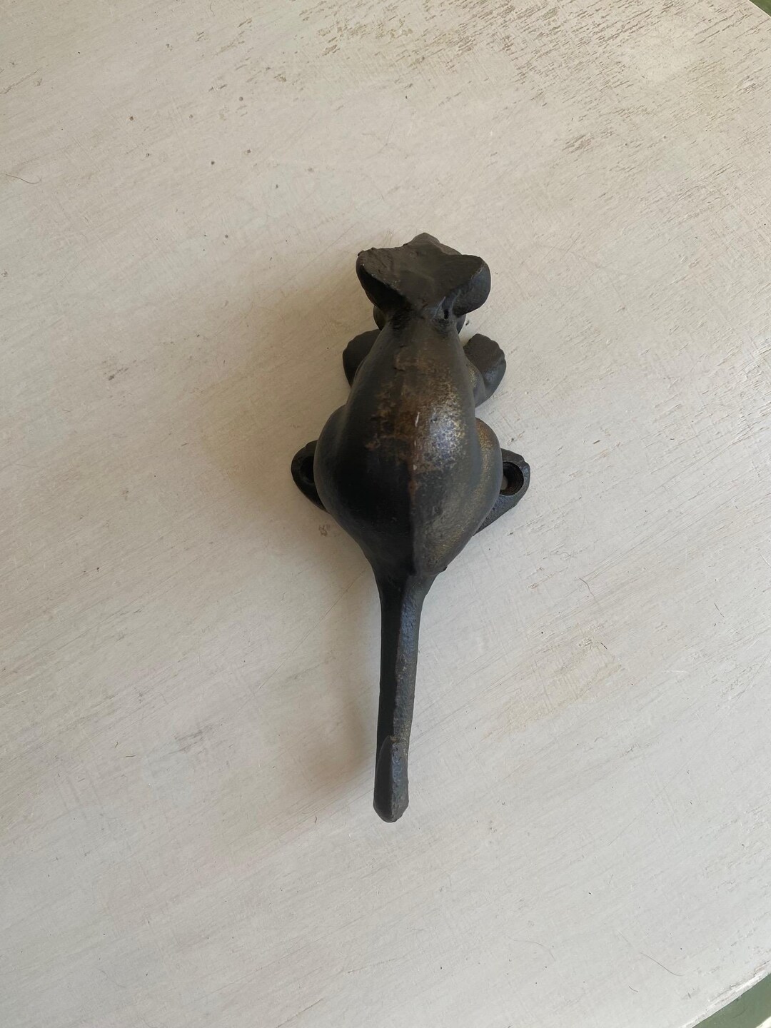 Bronze Iron Mouse Tail Hook - Etsy