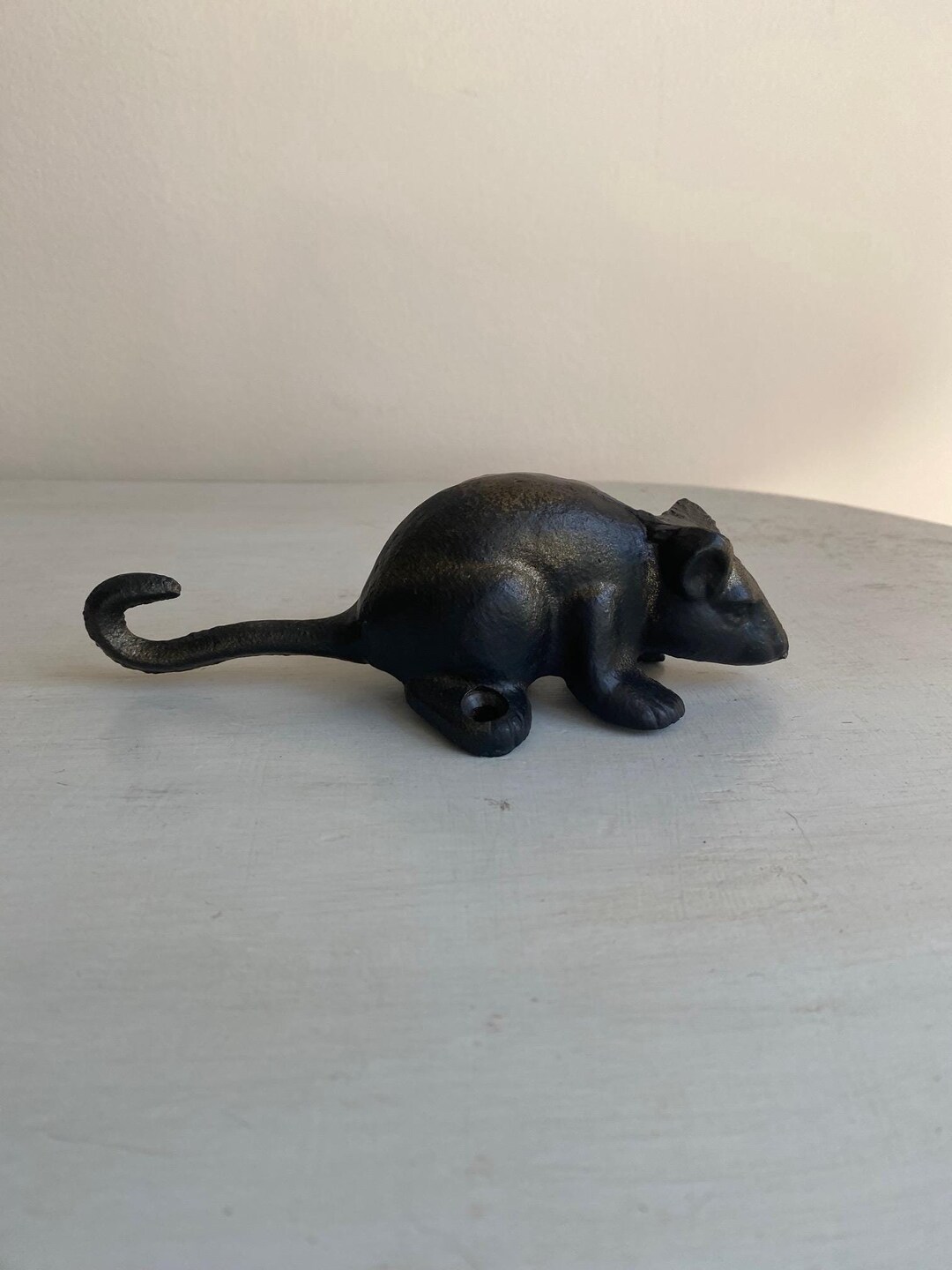 Iron Mouse Coat Hook - Etsy