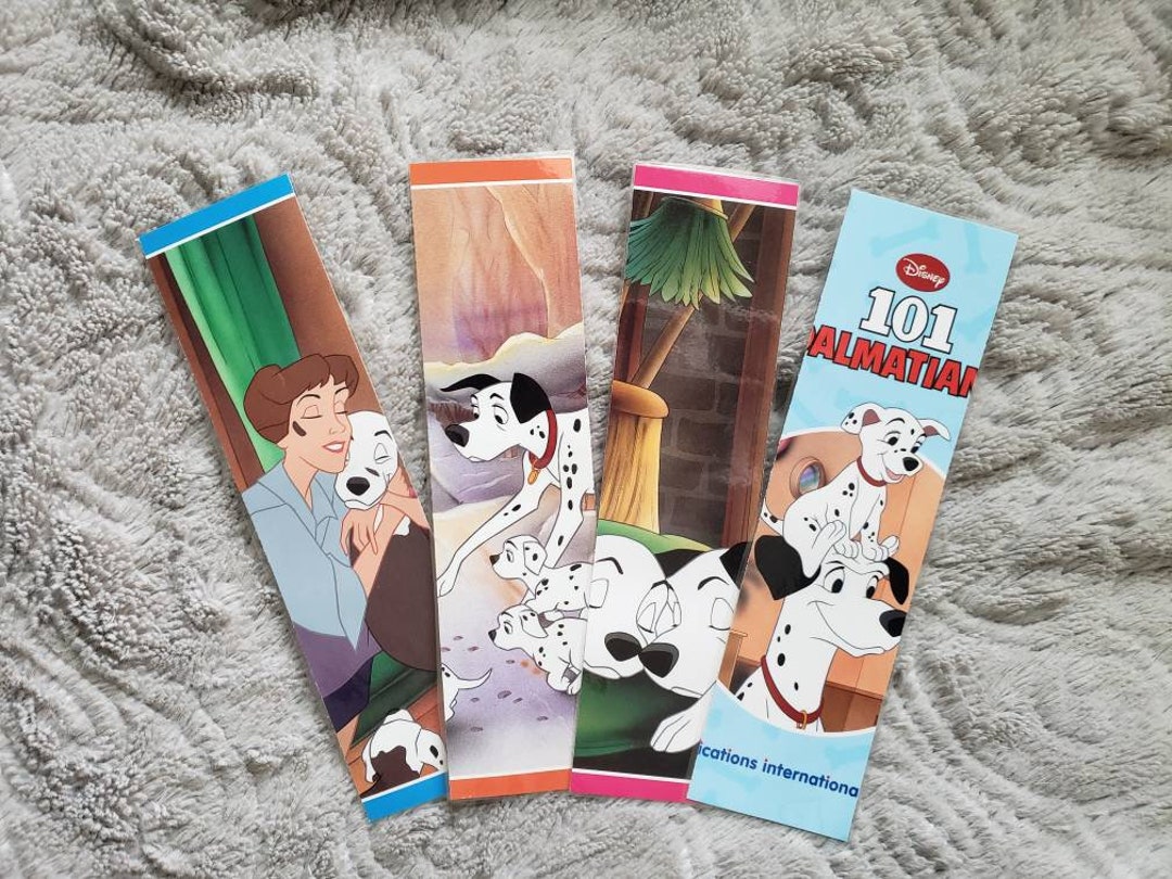 101 Dalmatians Repourposed Bookmark - Etsy