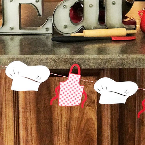 Chef Hat Stickers ONLY With or Without Name Printed | Etsy