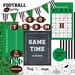 VALUE Bundle: Football Party Kit, Printable Football Decor, Superbowl ...