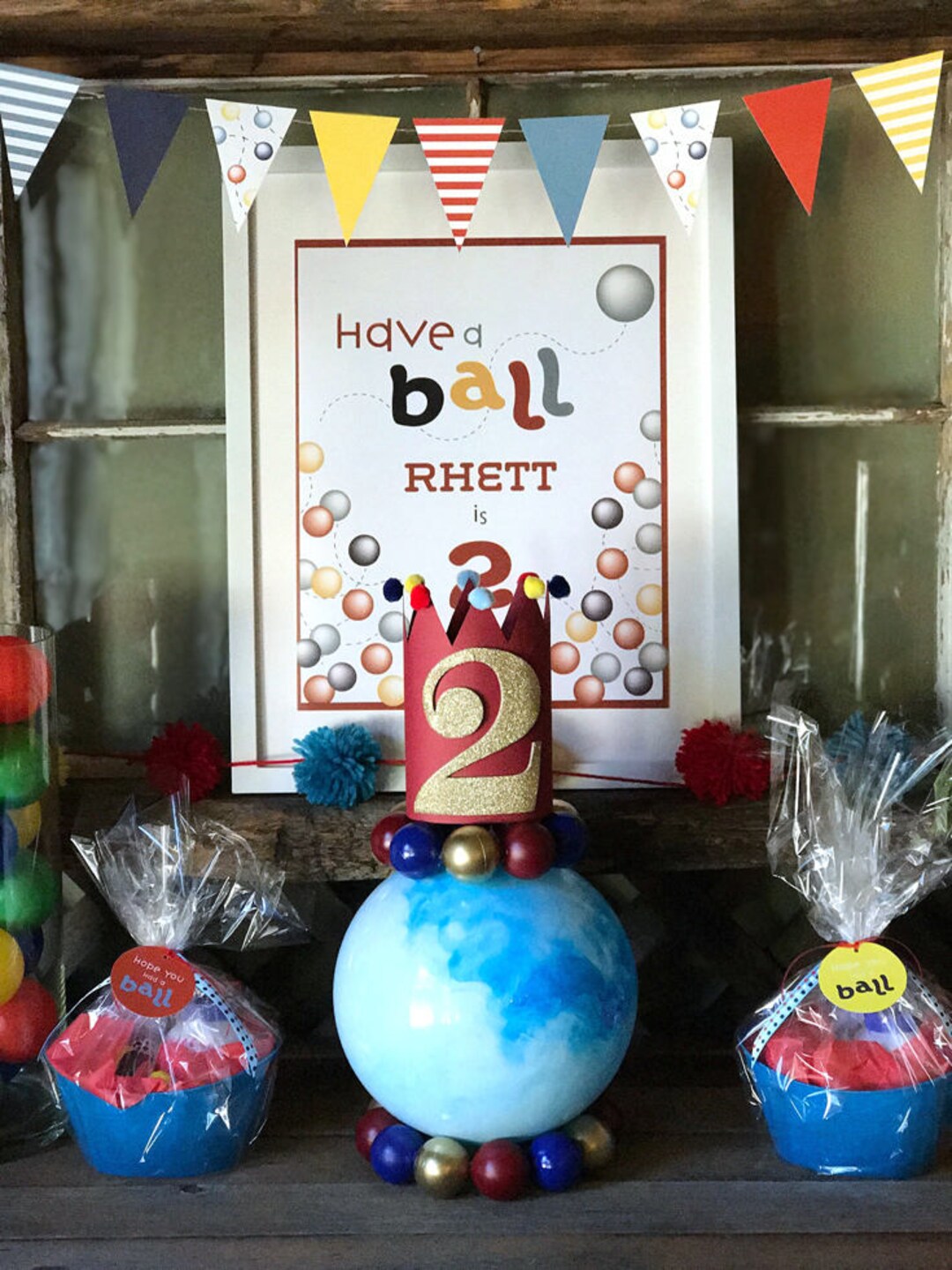 VALUE Bundle: Have a Ball Birthday Party, Ball Party, Ball Decorations ...
