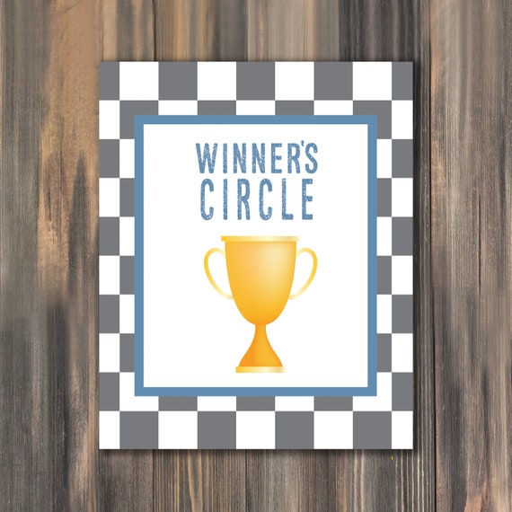 Monster Truck Party Sign | Racing Winners Circle | Race Car Party ...