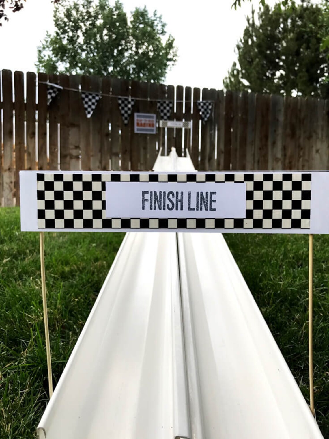 Race Car Party Signs | Starting & Finish Line Signs | Monster Truck ...