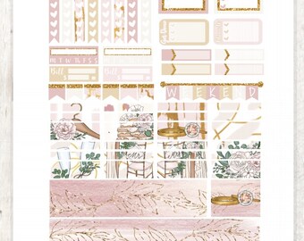 Forever Yours Printable Weekly Planner Sticker Kit for Erin Condren ...