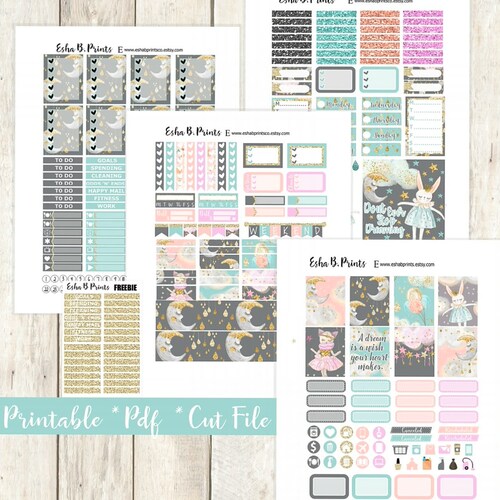 Printable Planner Stickers Erin Condren Vertical Weekly | Etsy