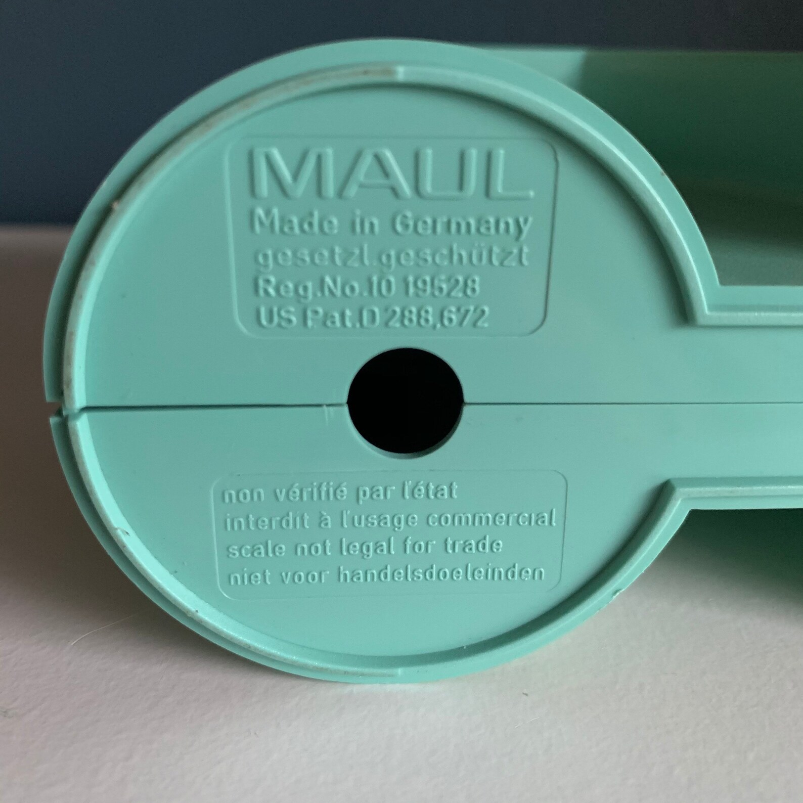 Vintage Modern Maul Plastic Letter Scale Midcentury Modern | Etsy