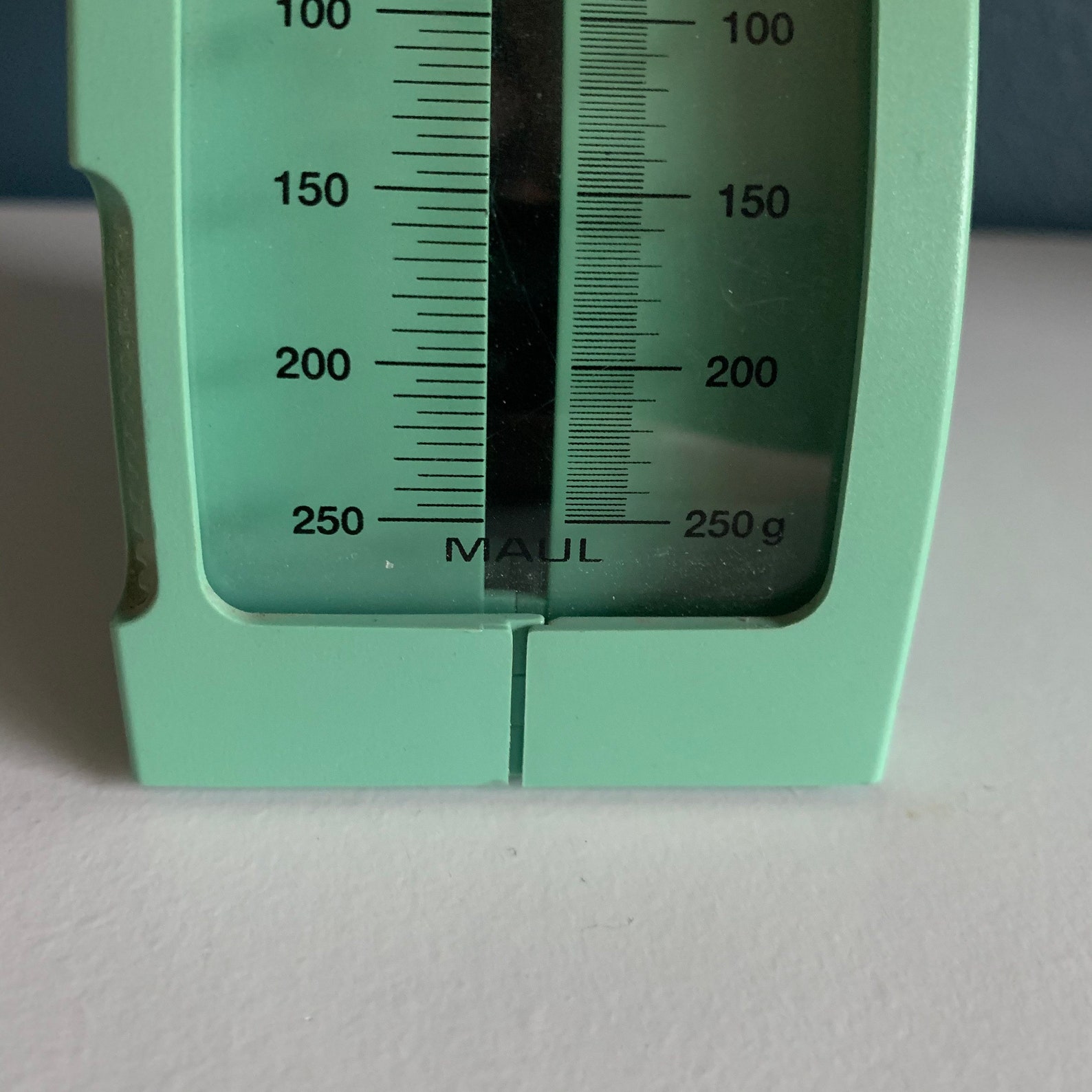 Vintage Modern Maul Plastic Letter Scale | Midcentury Modern Green Mail ...