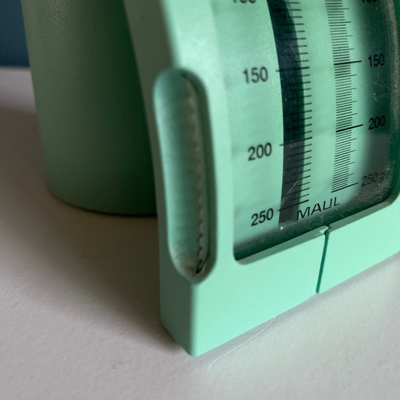 Vintage Modern Maul Plastic Letter Scale | Midcentury Modern Green Mail ...