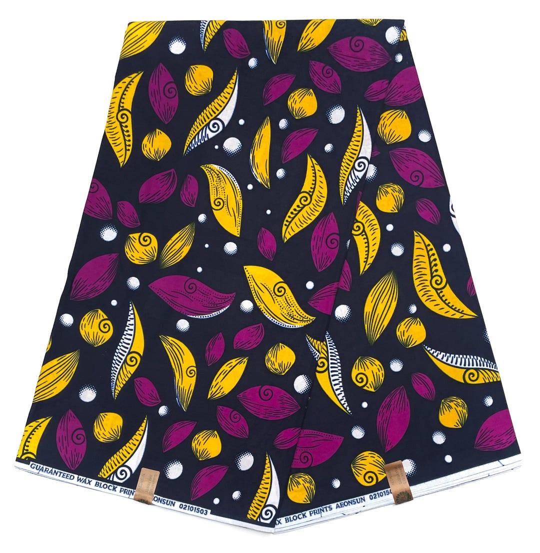 Wax Pagne African Fabric HITARGET 100% Cotton Coupon 6 Yards HTG171 - Etsy