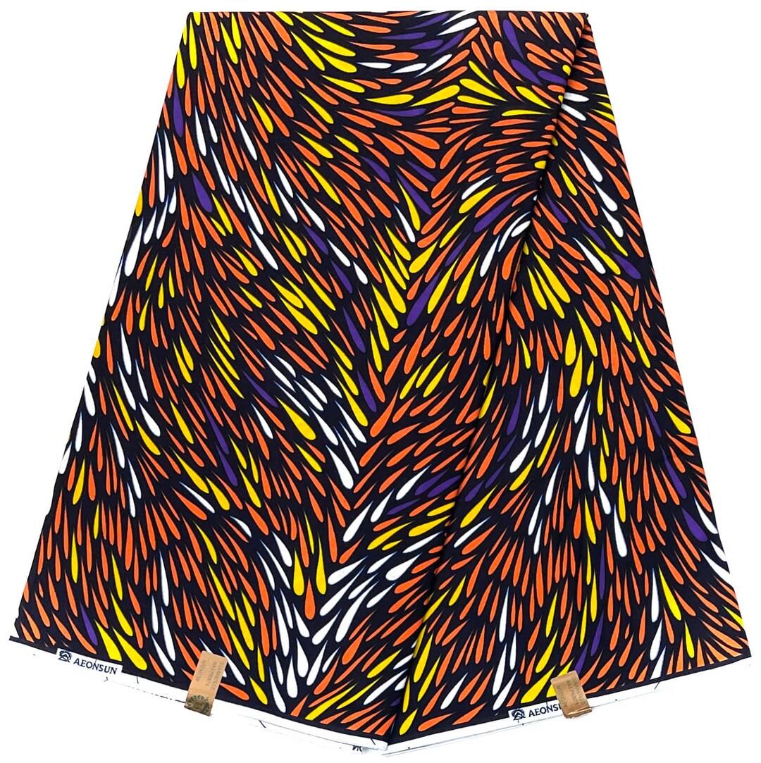 Wax Pagne African Fabric Hitarget 100% Cotton XF21 - Etsy
