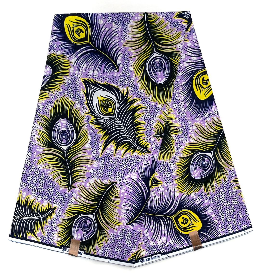 Wax Pagne African Fabric HITARGET 100% Cotton Coupon 6 Yards HTG180 - Etsy