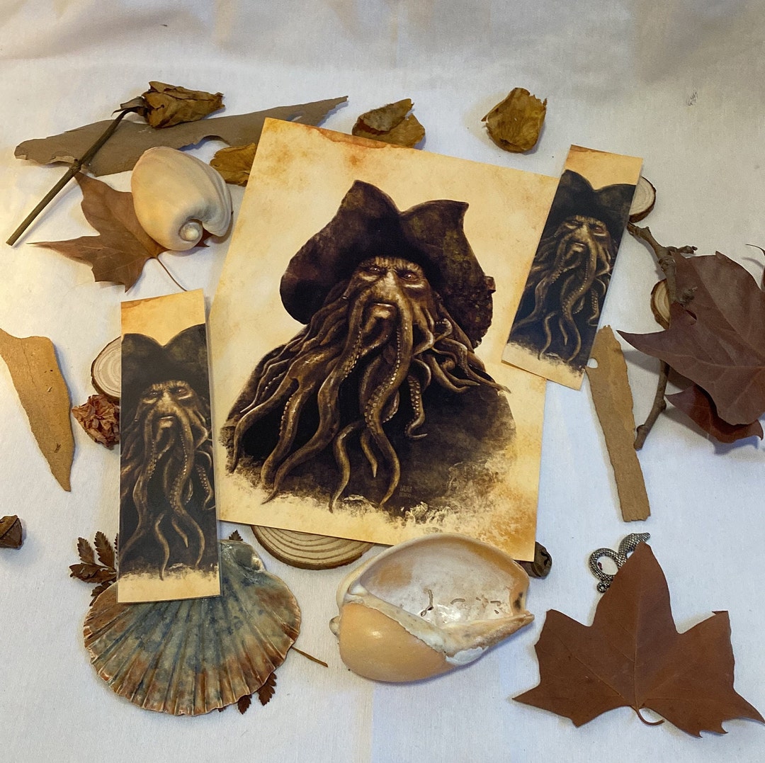 Davy Jones Draw Davy Jones Illustration Pirates of the Caribbean ...