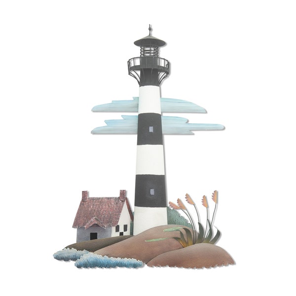 Metal Lighthouse - Etsy