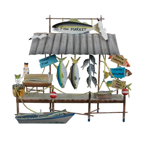 Metal Fish Wall Art - Etsy