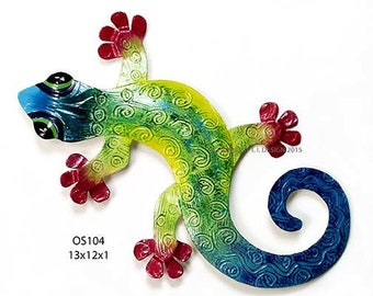 Gecko wall art | Etsy