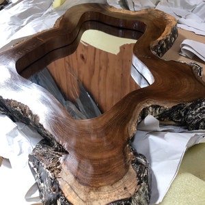 Live Edge Mirror Random Shape B076 - Etsy