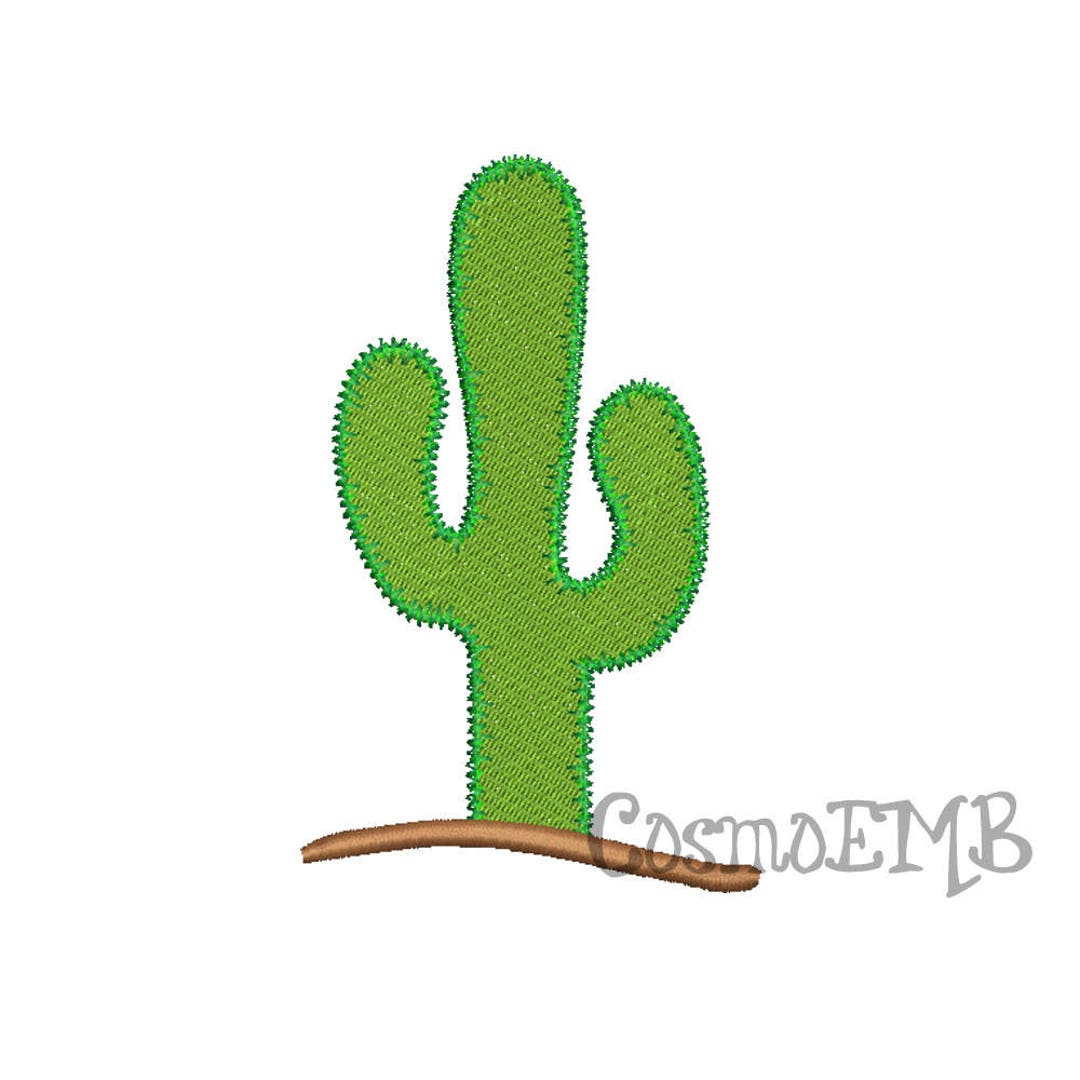 8 Size Cactus Embroidery Design Machine Embroidery File – Instant ...