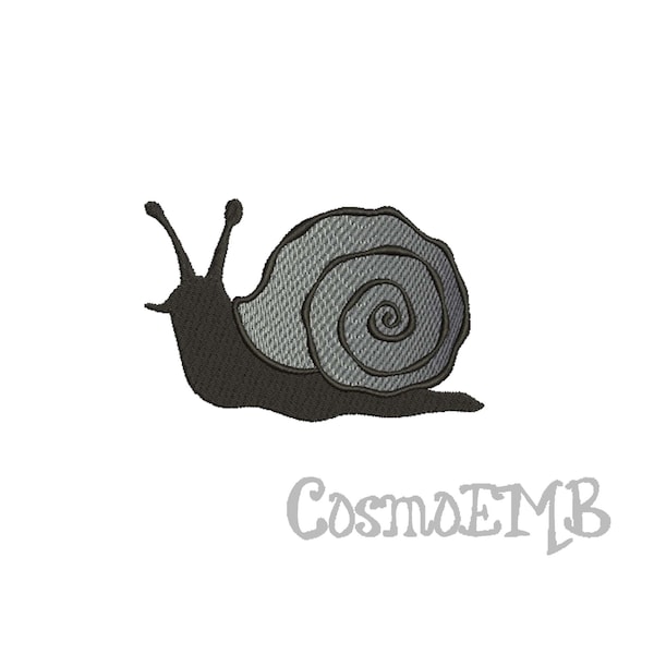 Snail Embroidery - Etsy