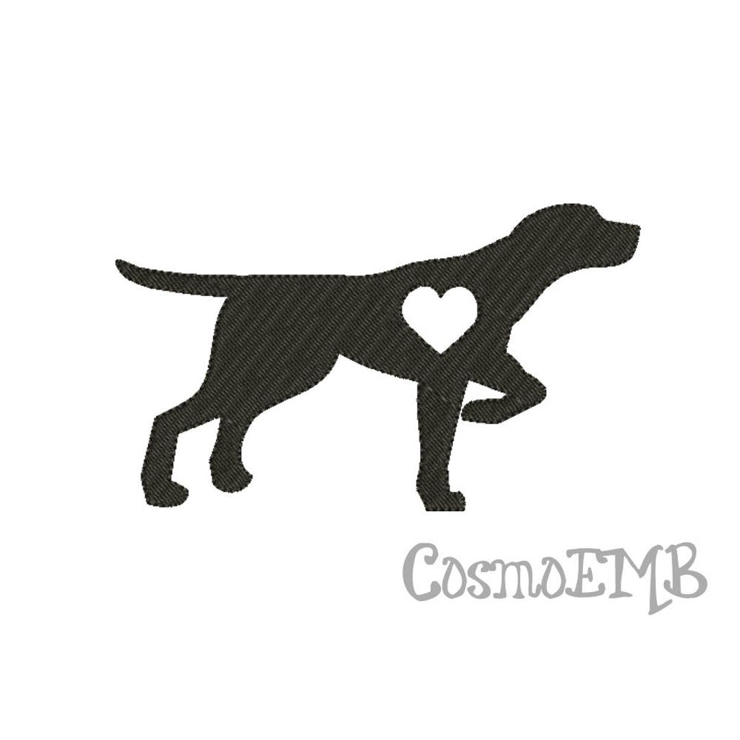8 Size Pointer Silhouette Embroidery Design Machine Embroidery Digital ...
