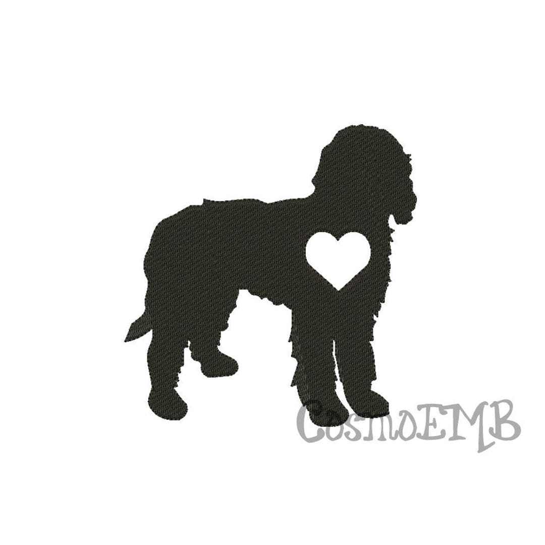 8 Size Goldendoodle Embroidery Design Machine Embroidery - Digital ...