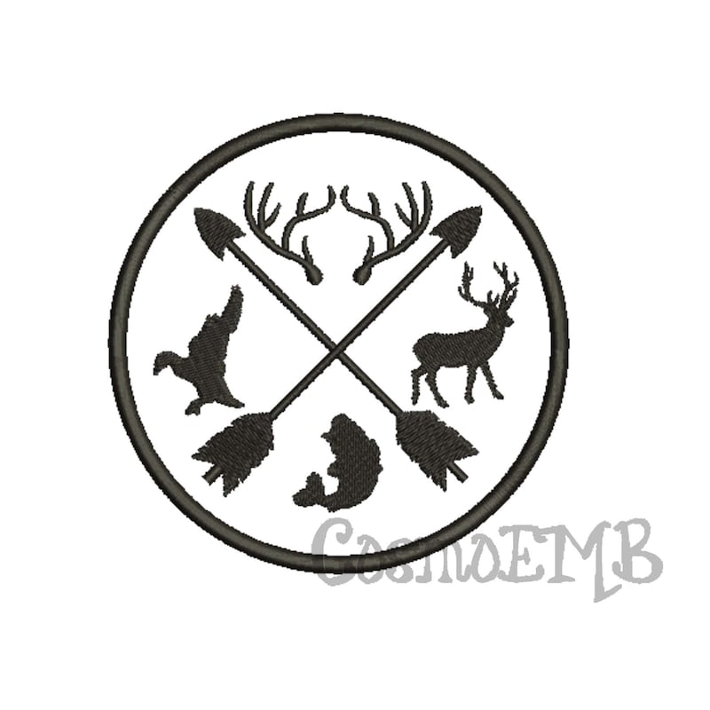 Hunting Embroidery Designs - Etsy