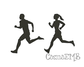 Set 7 Size Female Golfer and Men Golfer Embroidery Design Machine Embroidery Digital INSTANT ...