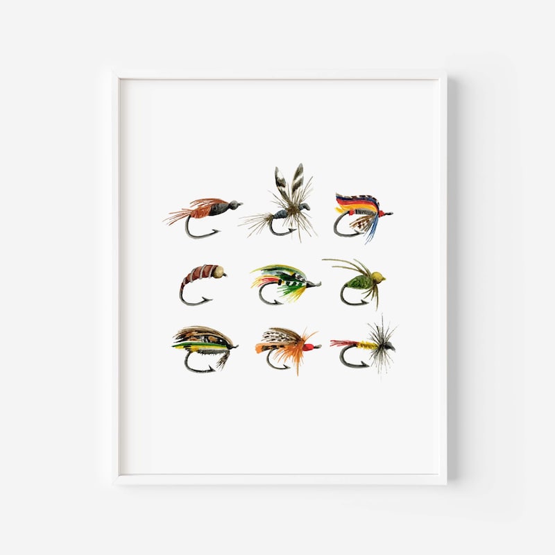 Fly Fishing Art - Etsy