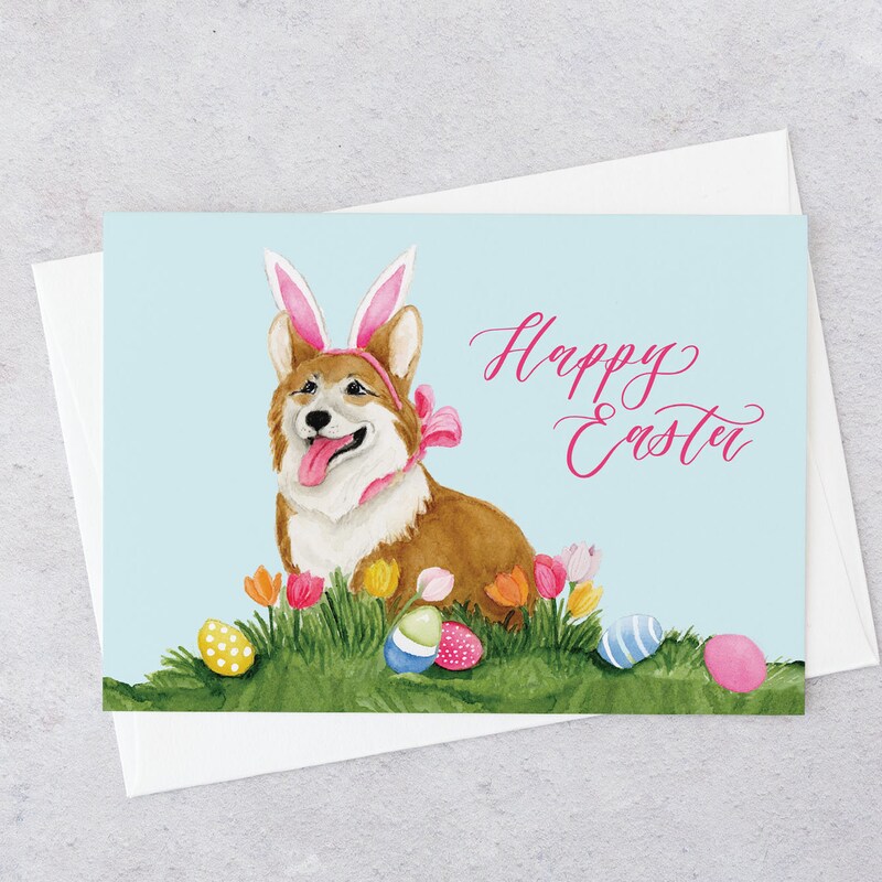 Corgi Easter - Etsy