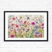 Wild Flowers, Bright Summer Colours. Framed Picture With Choice of ...