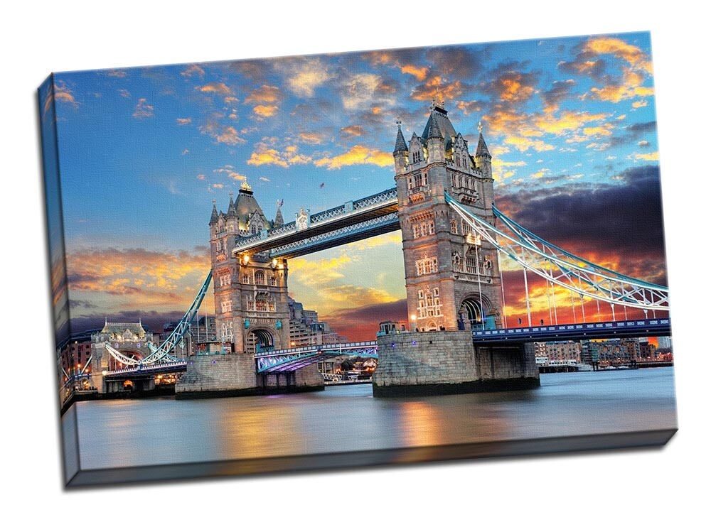 Tower Bridge London Canvas Print Wall Decor British Picture - Etsy UK