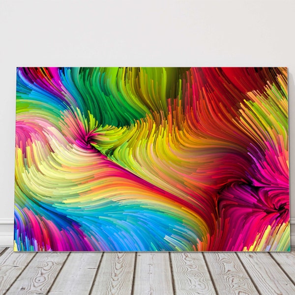 Multi Colored Art - Etsy UK