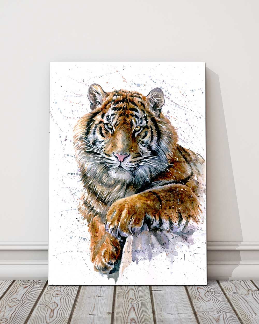 Tiger Canvas Wall Art - Etsy UK