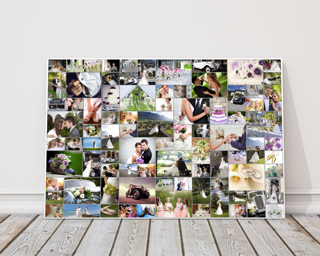 Bespoke Design Collage Picture. Perfect Gift, Ideal for Wedding ... Bespoke Design Collage Picture. Perfect Gift, Ideal for Wedding ...