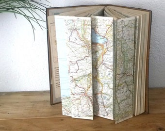 1980s Road Map Book | Etsy