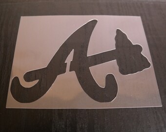 Atlanta Braves Stencil | Etsy