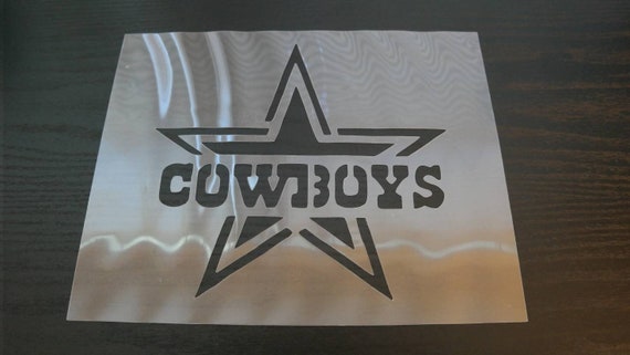 Disposable High Quality Dallas Cowboys Stencil Visual Arts Tools ...
