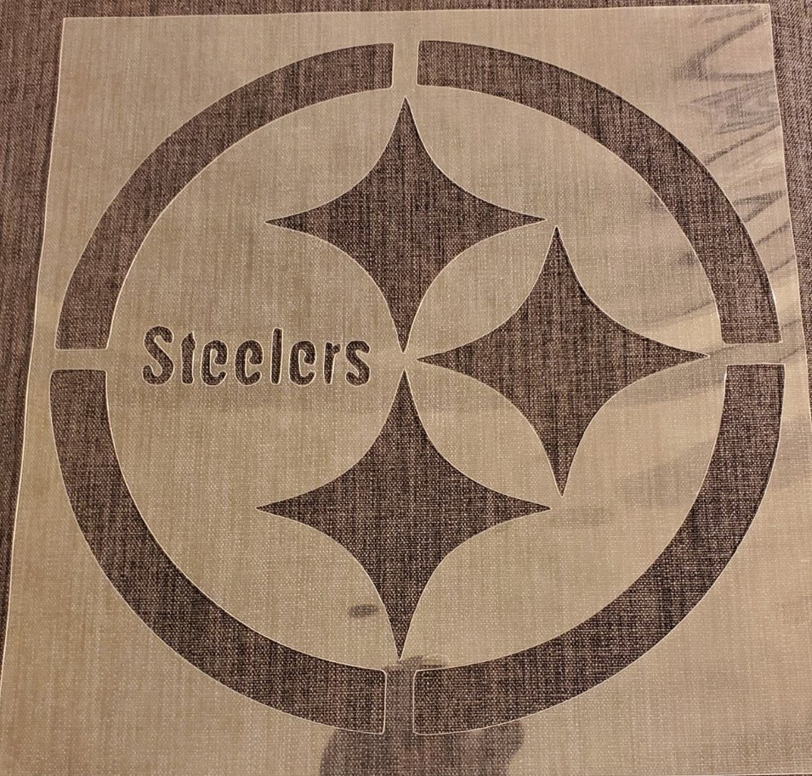 High Quality Pittsburgh Steelers Stencil | Etsy