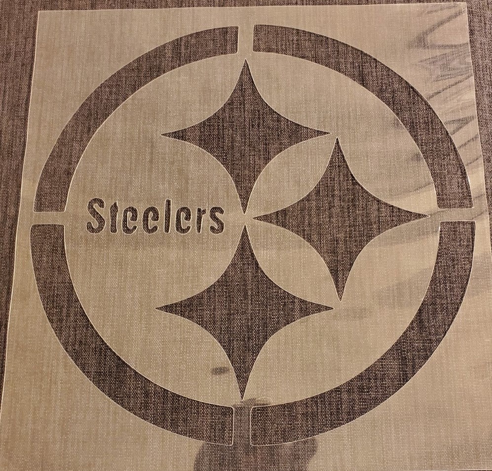 High Quality Pittsburgh Steelers Stencil | Etsy