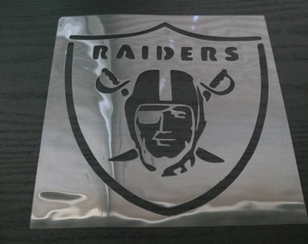 Raiders Stencil | Etsy