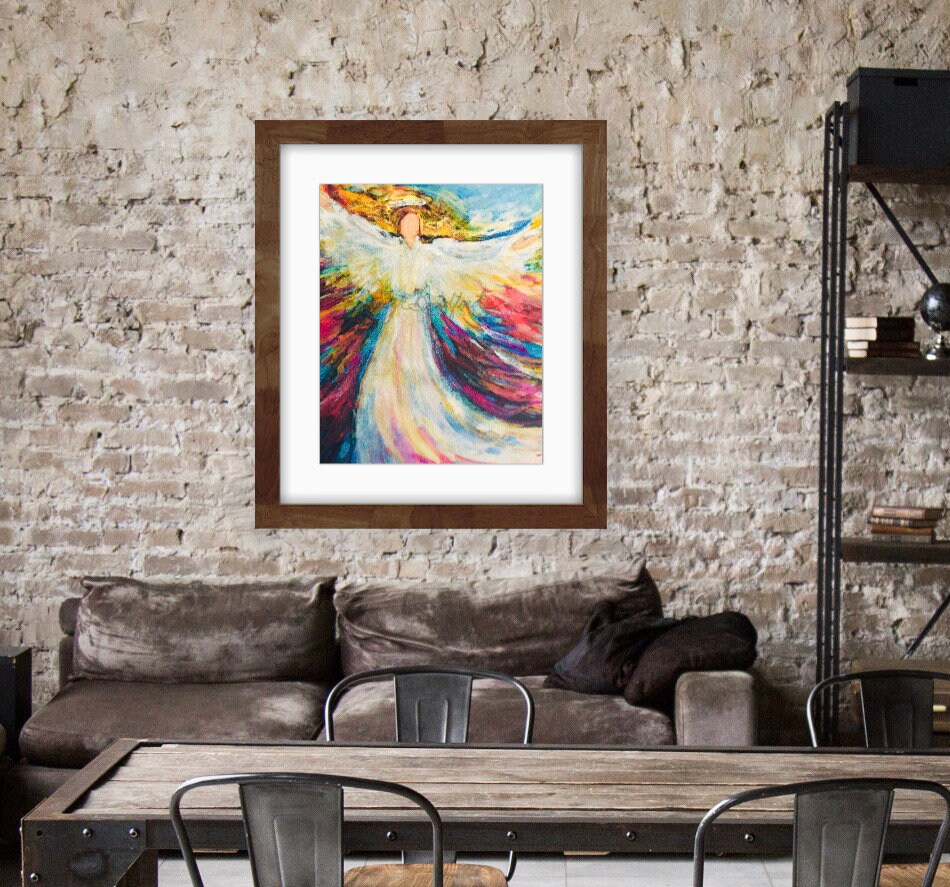 Angel Prints, Angel Art, Angel Wings, Angel Abstract Art, Angel Art ...
