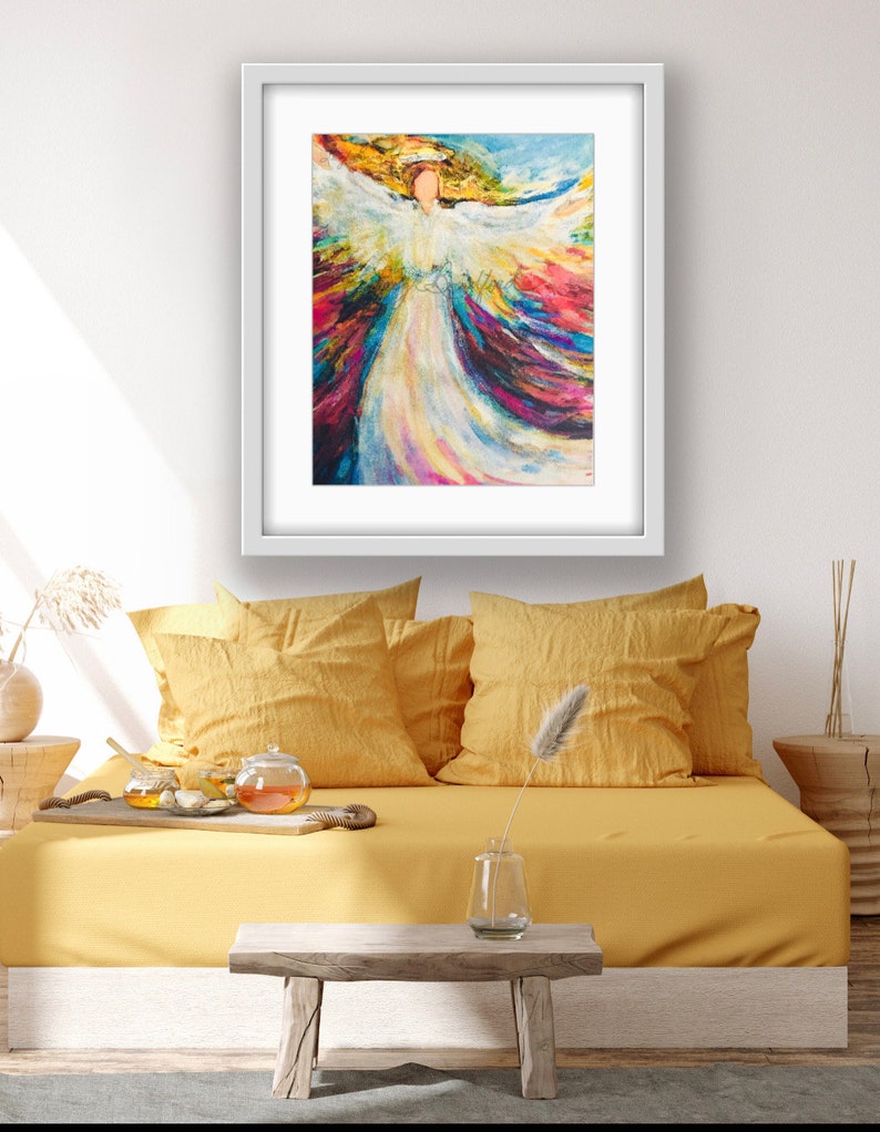 Angel Prints, Angel Art, Angel Wings, Angel Abstract Art, Angel Art ...