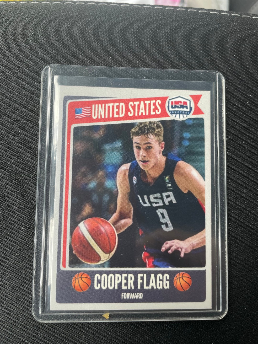 Only 50 Cooper Flagg Custom Rookie Card United States - Etsy