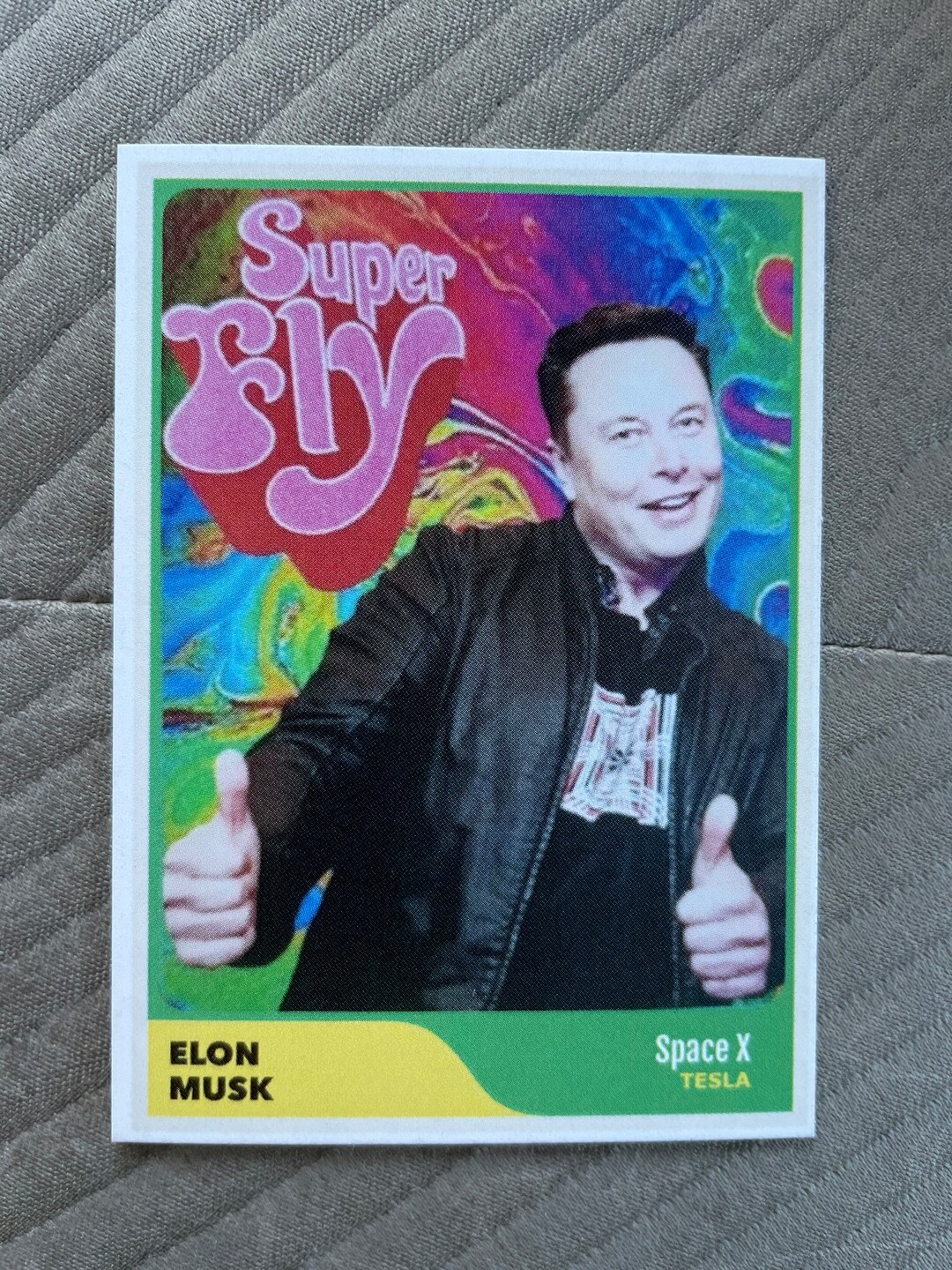 Only 50 Elon Musk Custom Card Soace X - Etsy