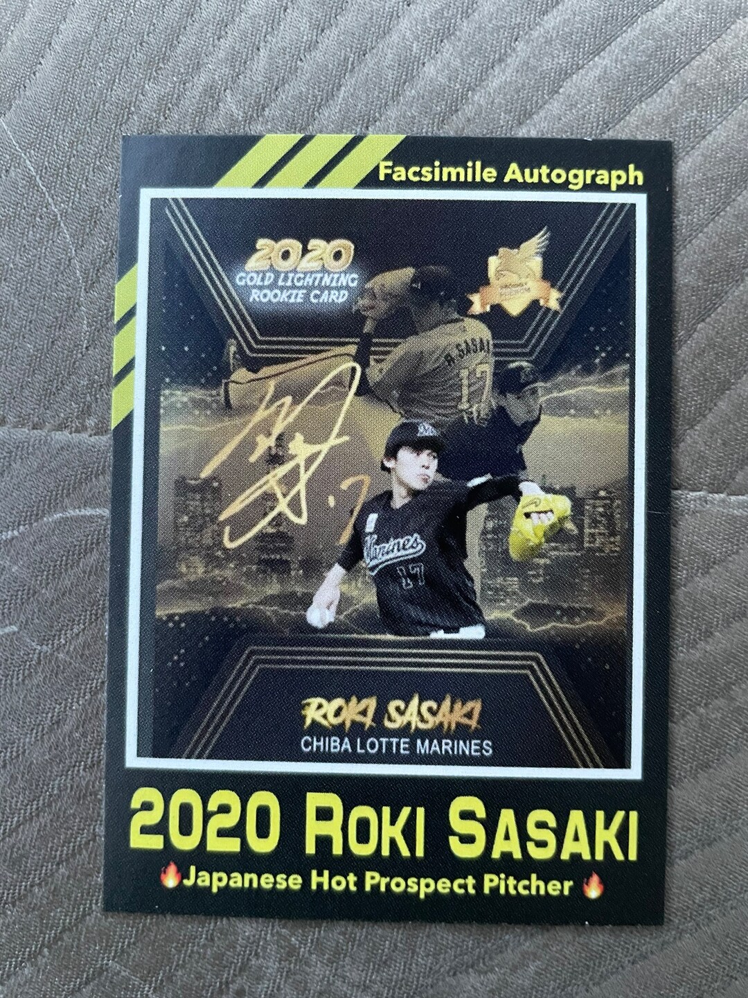 Only 50 Roki Sasaki Custom Facsimile Autograph Rookie Card - Etsy