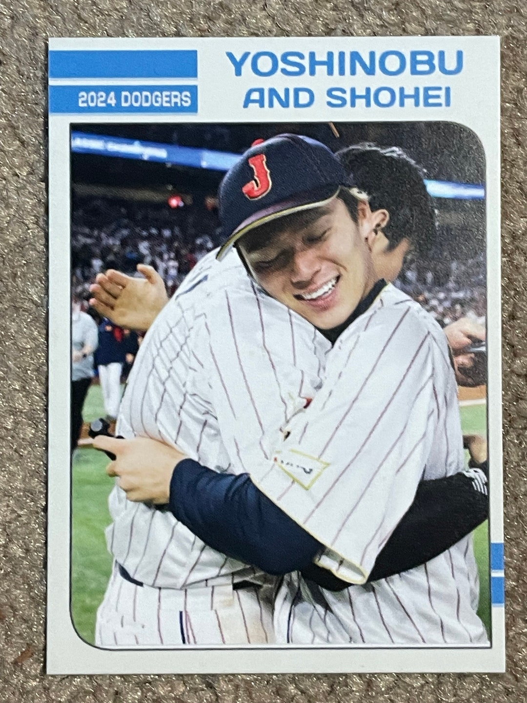 Only 50 Yamamoto and Ohtani 2024 Custom Rookie Error Card Los Angeles ...