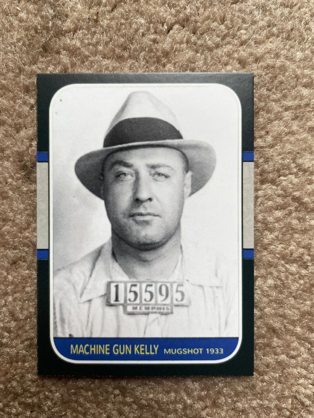Only 50 Machine Gun Kelly Custom Reprint Mugshot Card - Etsy