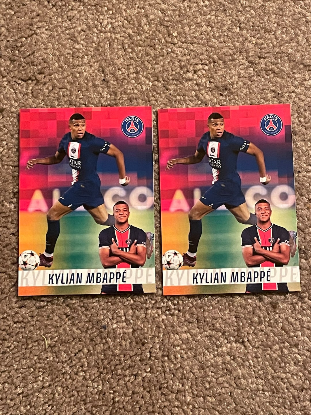 KYLIAN MBAPPE 2022 Custom Rookie Card Lor France - Etsy