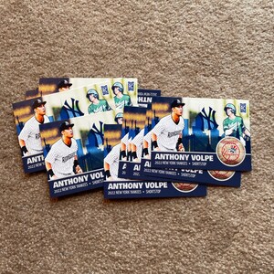 Anthony Volpe 50 Cards 2022 Very First Custom Rookie Card New York ...