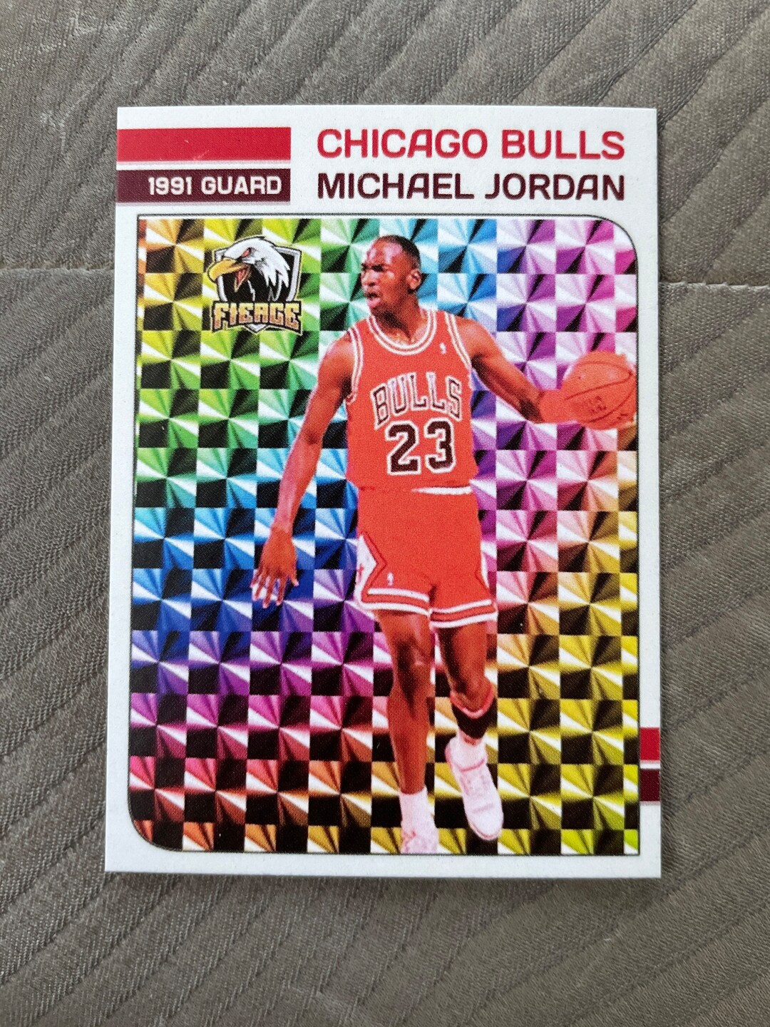 Only 50 Michael Jordan Custom 1991 Chicago Bulls Card - Etsy